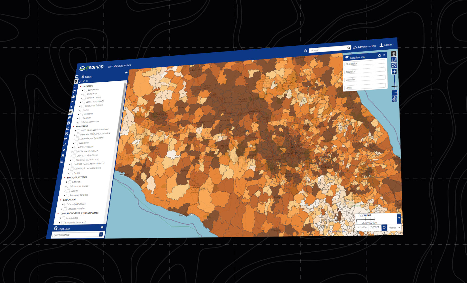 GIS México | Sistemas de Información Geográfica