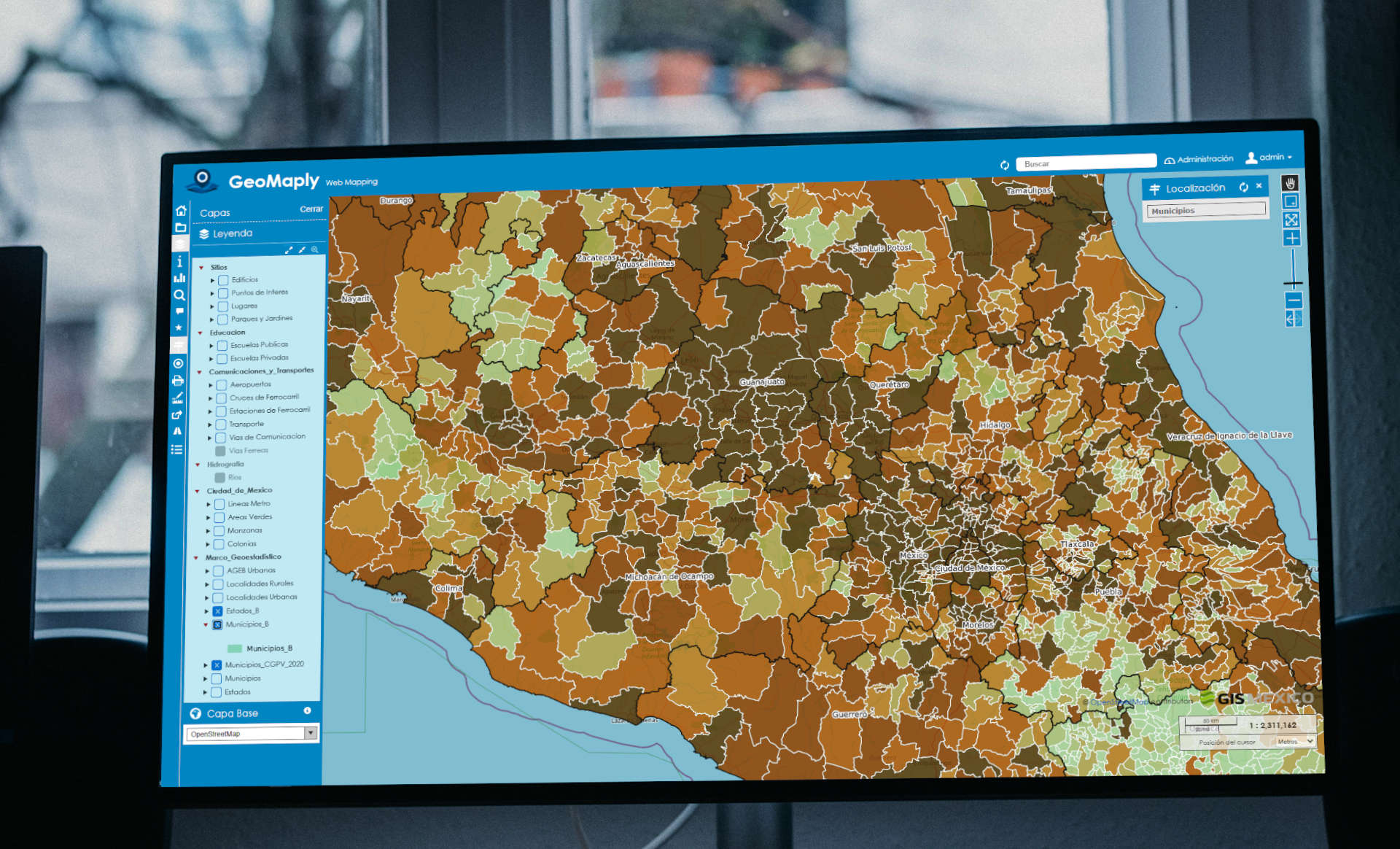 GIS MEXICO | Sistemas de Información Geográfica