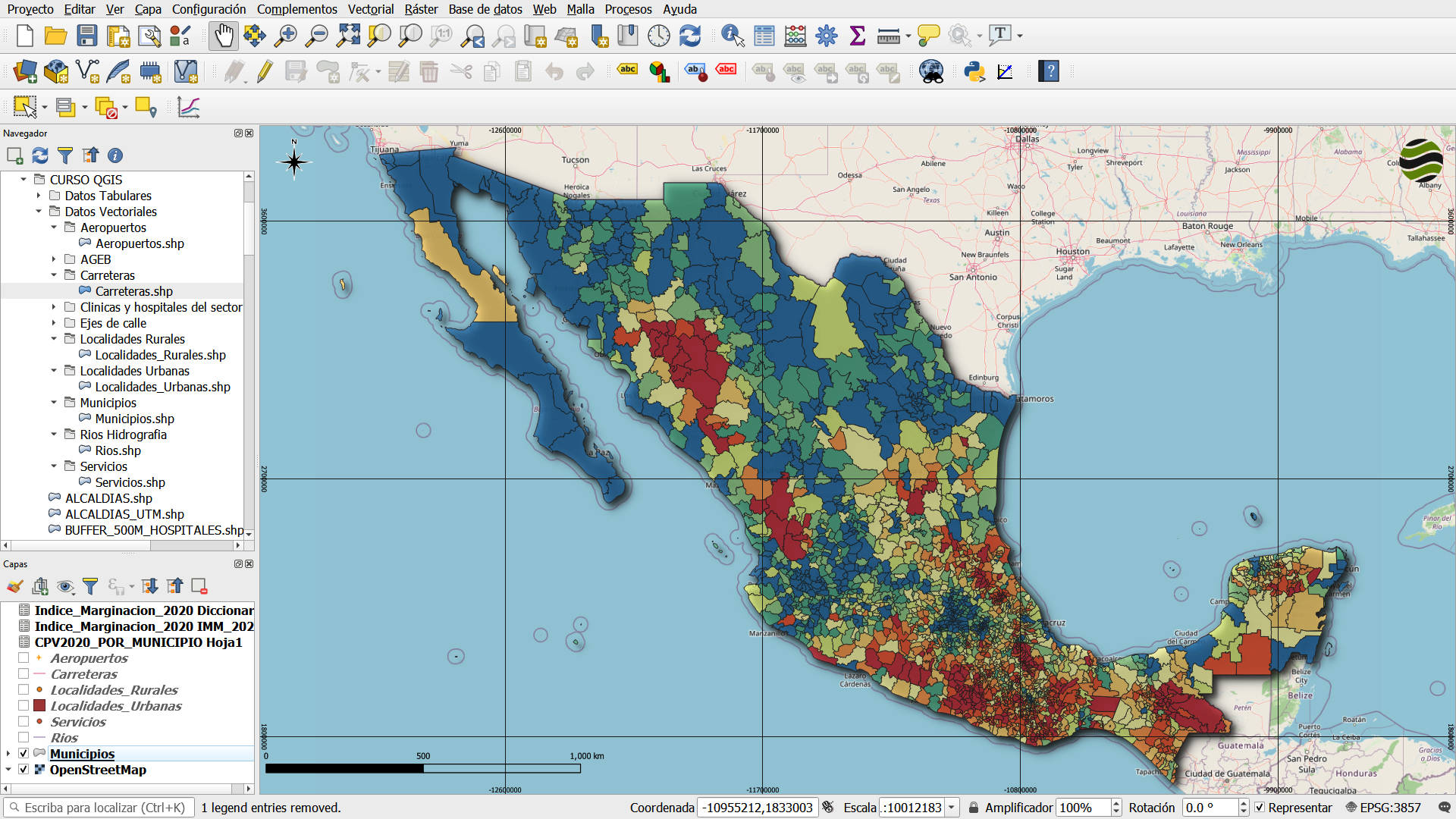 Cursos GIS | GIS MEXICO Sistemas de Información Geográfica